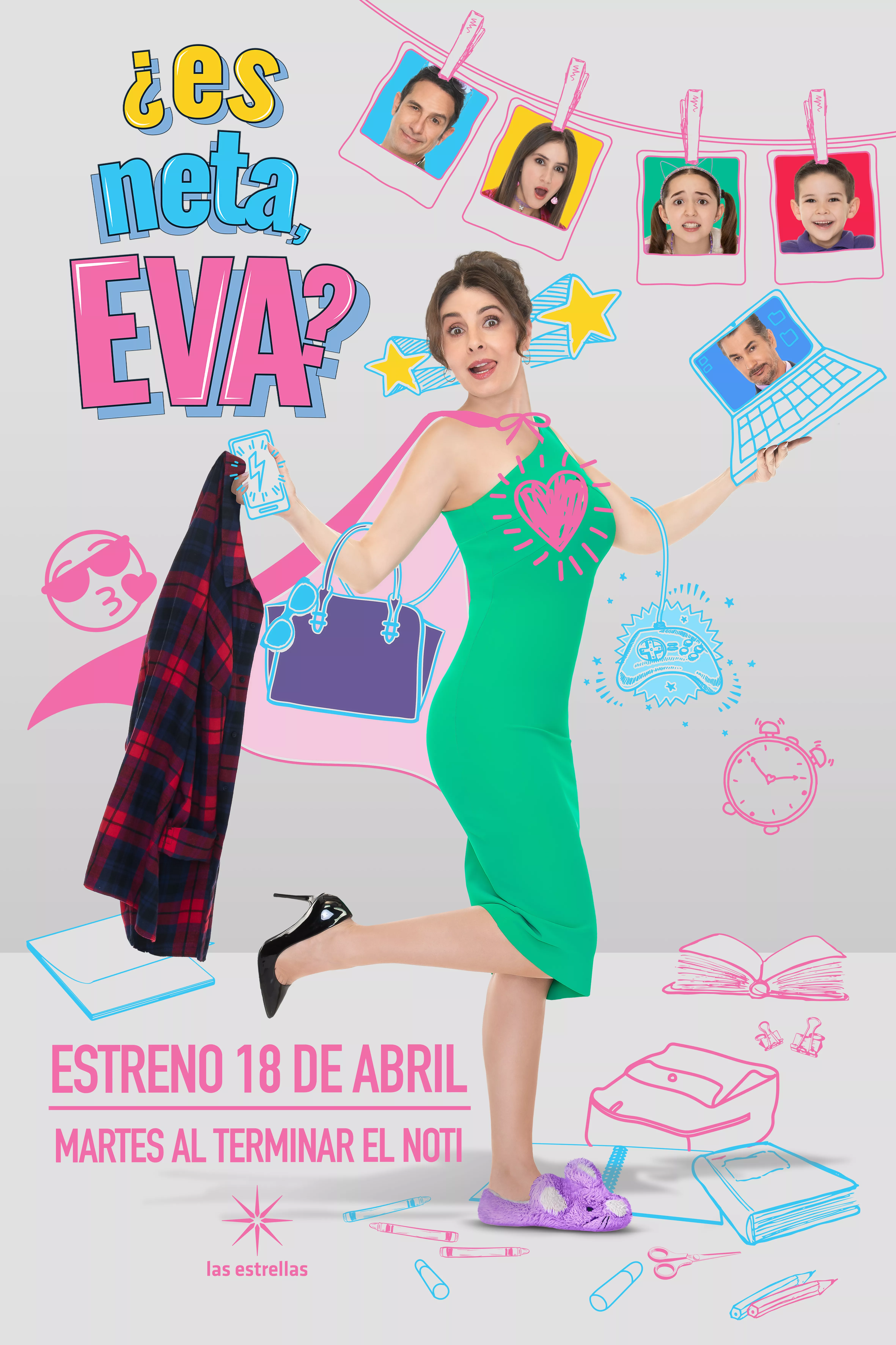 ¿Es neta, Eva? llega a la pantalla de las estrellas